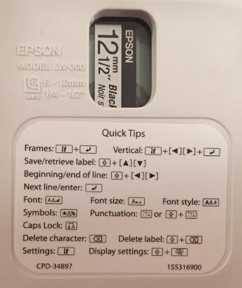 Epson LabelWorks Printer (Bad Design) – IXD@Pratt