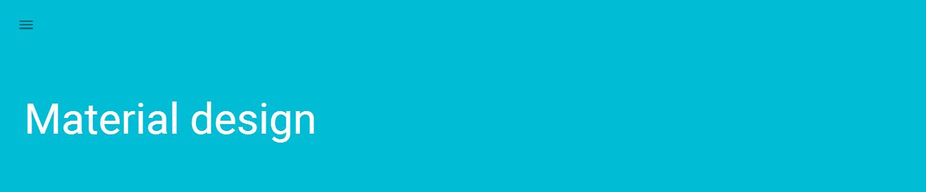 Material Design – IXD@Pratt