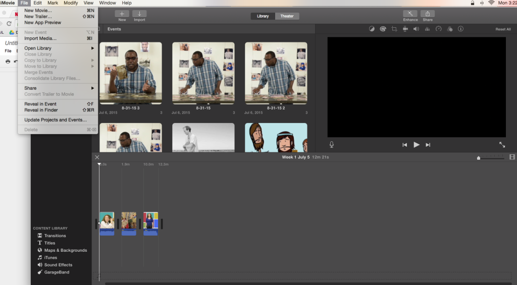 Design Critique: iMovie – IXD@Pratt
