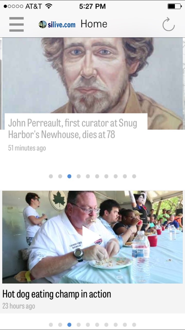 Design Critique: silive.com (iPhone app) – IXD@Pratt