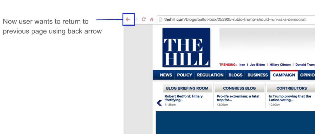Design Critique: RealClearPolitics.com (Accessed by Google Chrome ...