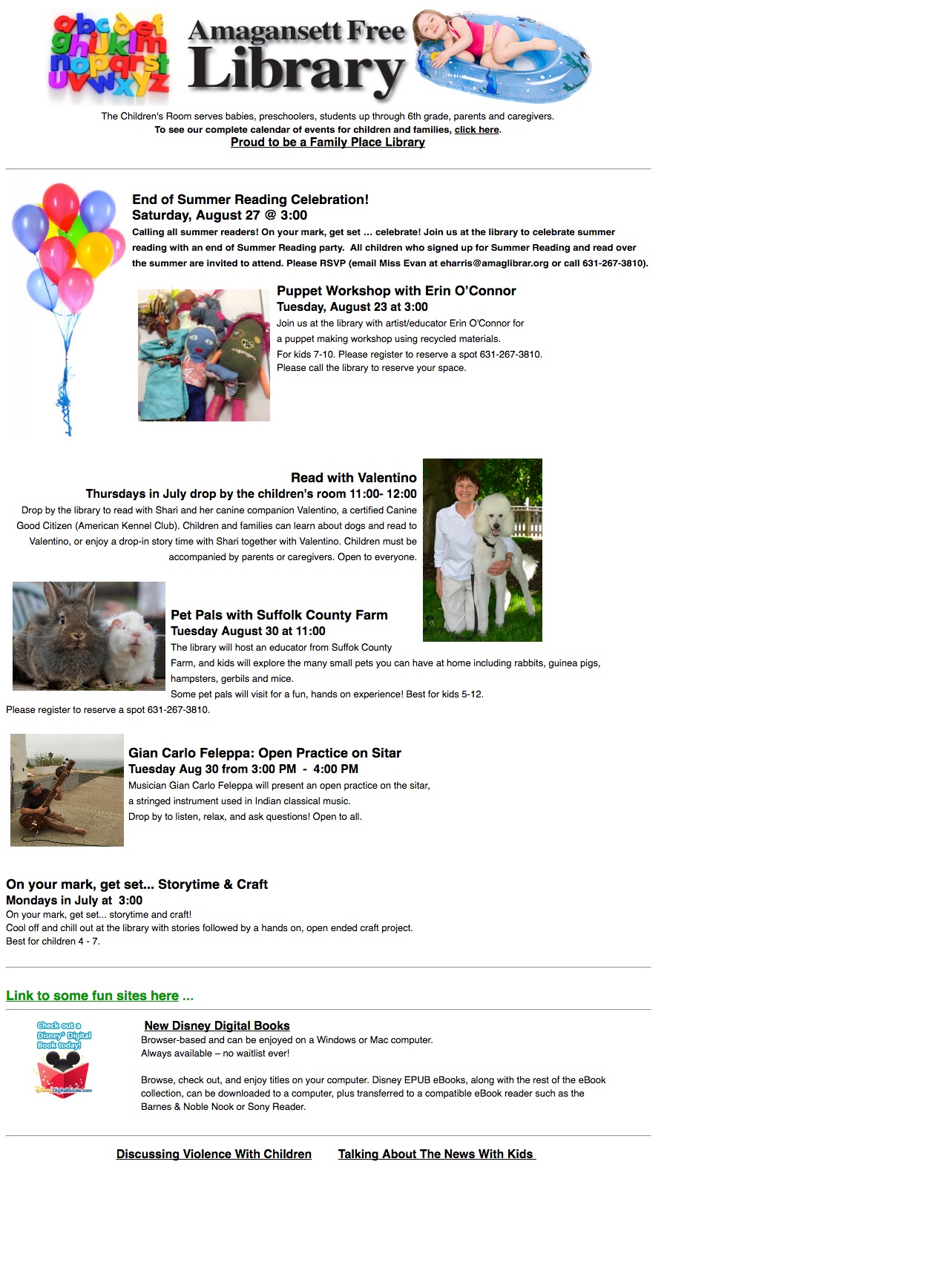 Design Critique: Amagansett Free Library (Desktop & Mobile) – IXD@Pratt