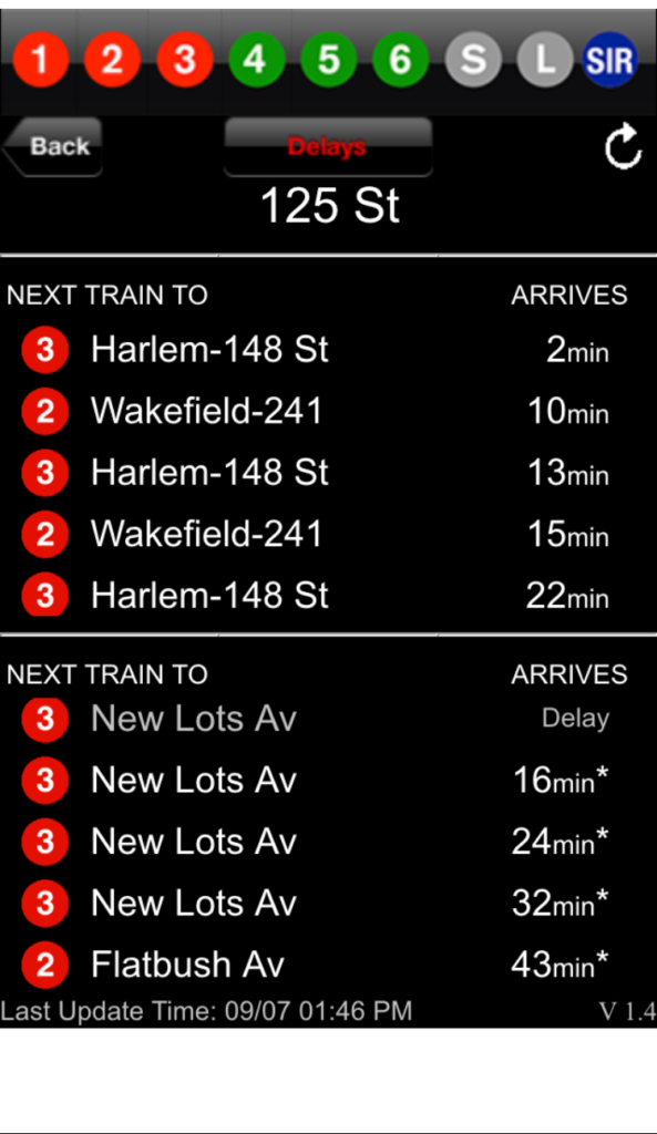 Design Critique: MTA Subway Time App – IXD@Pratt