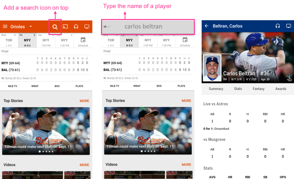 Design Critique: MLB.com At Bat Android Application – IXD@Pratt