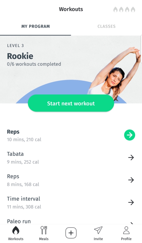 Design Critique: 8fit (Android app) – IXD@Pratt