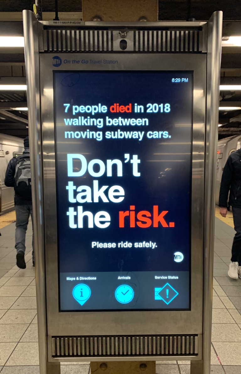 Design Critique – MTA On the Go Kiosks – IXD@Pratt