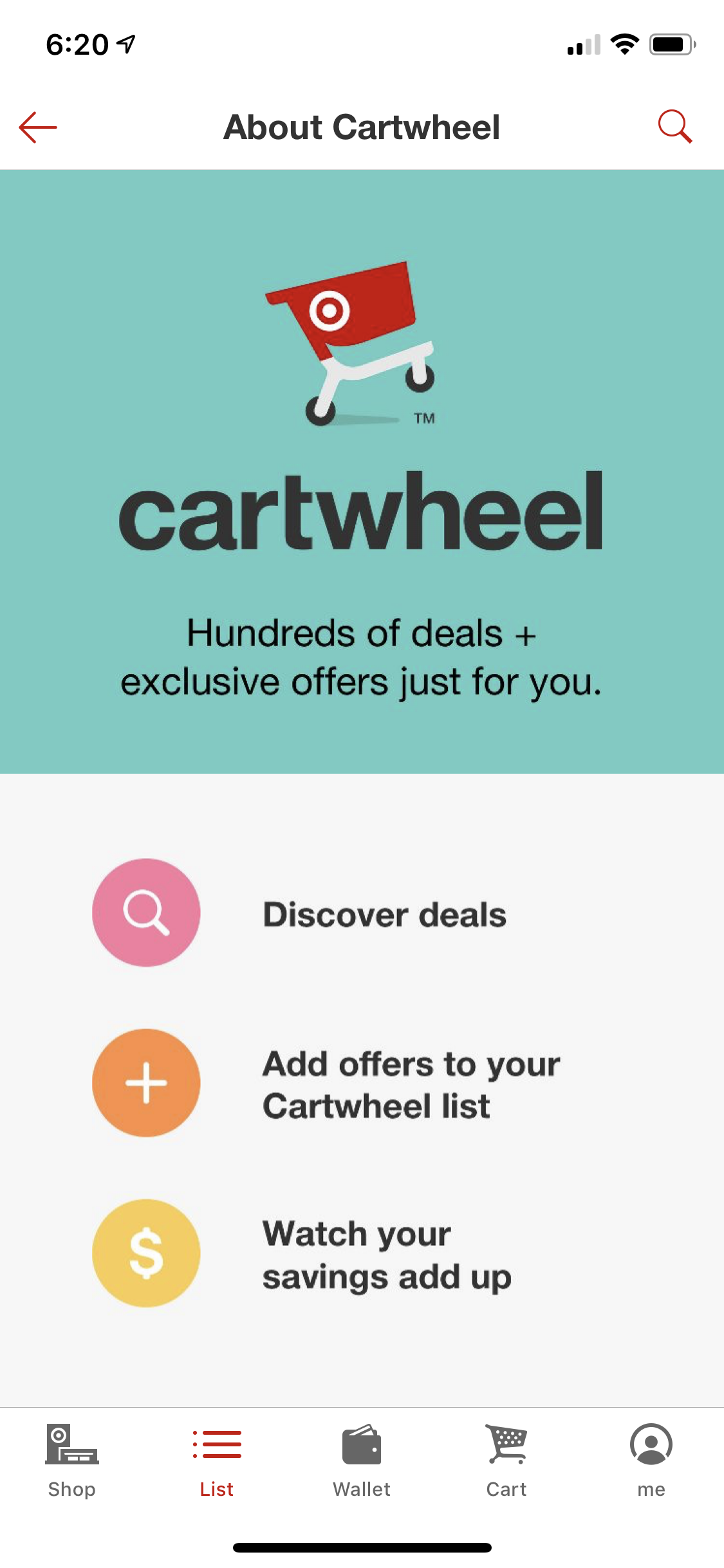 Design Critique : Target (iOS Application) – IXD@Pratt