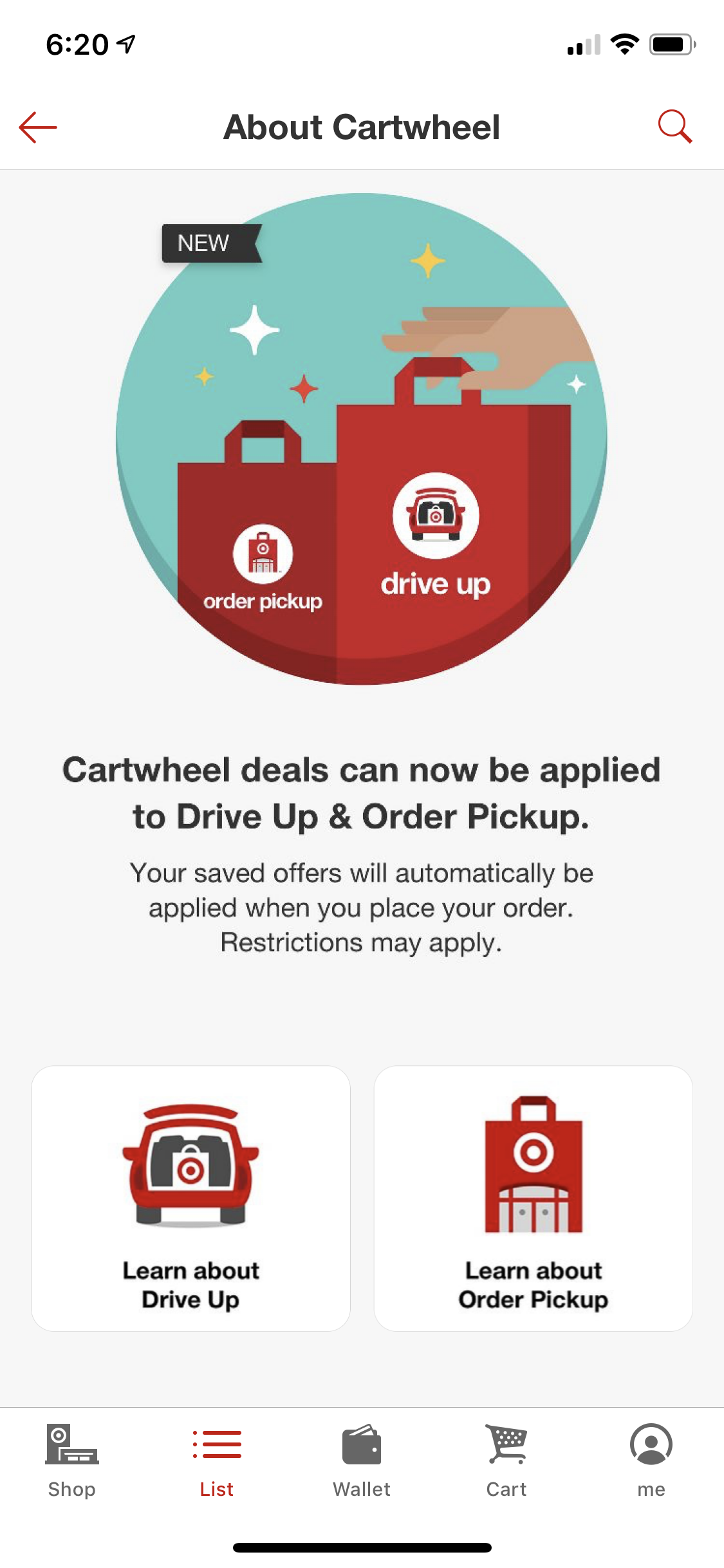 Design Critique : Target (iOS Application) – IXD@Pratt