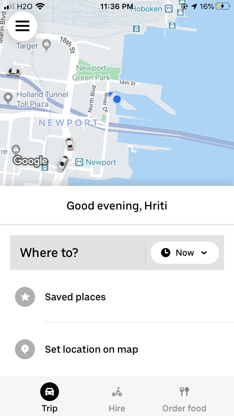 Design Critique: Uber (iOS App) – IXD@Pratt