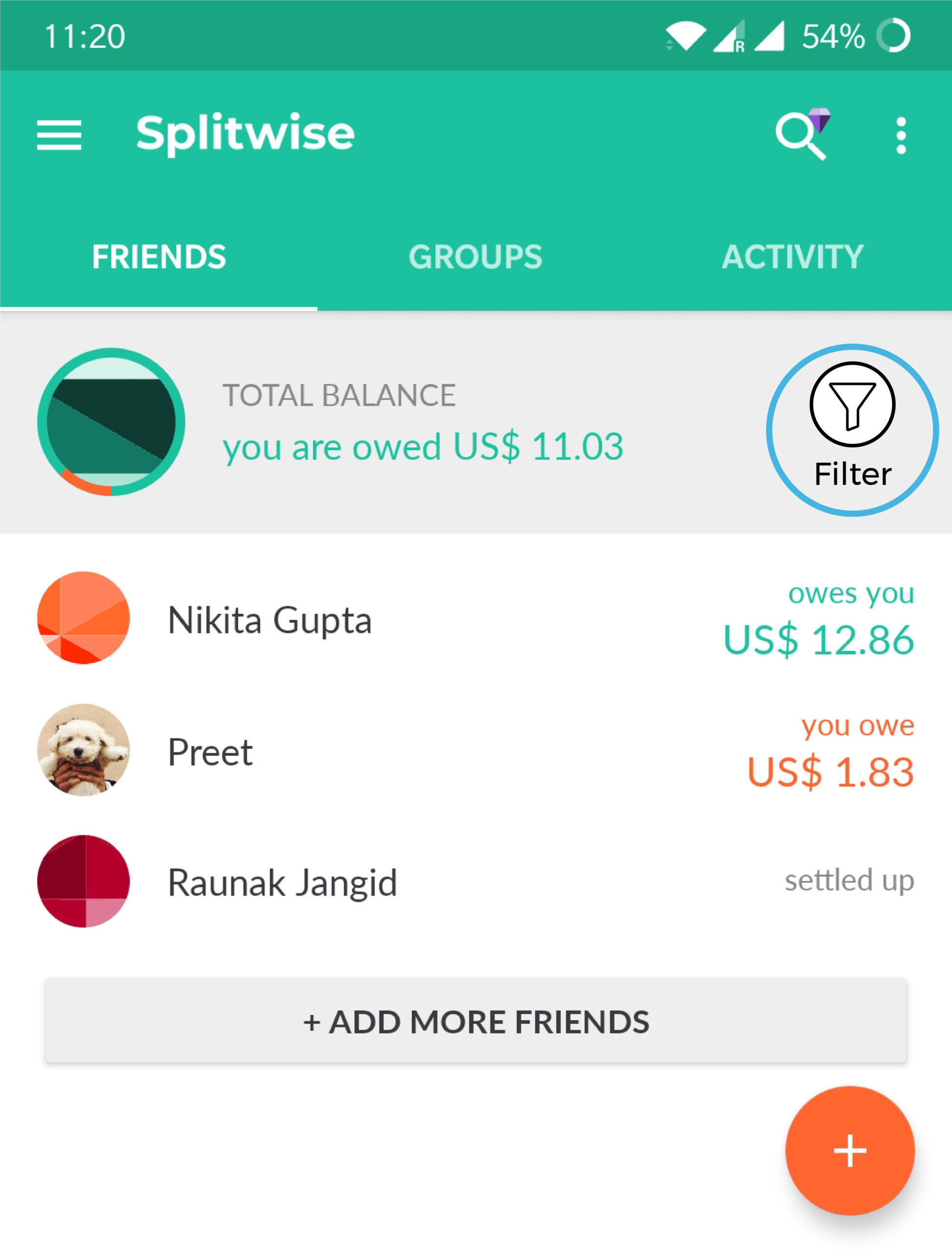Design Critique: Splitwise (Android App) – IXD@Pratt
