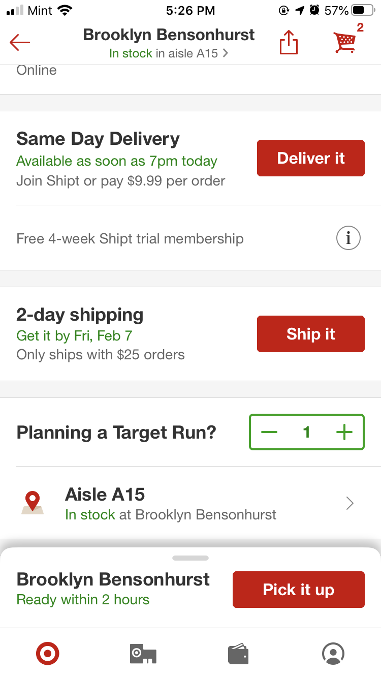 Design Critique: Target (iPhone App) – IXD@Pratt