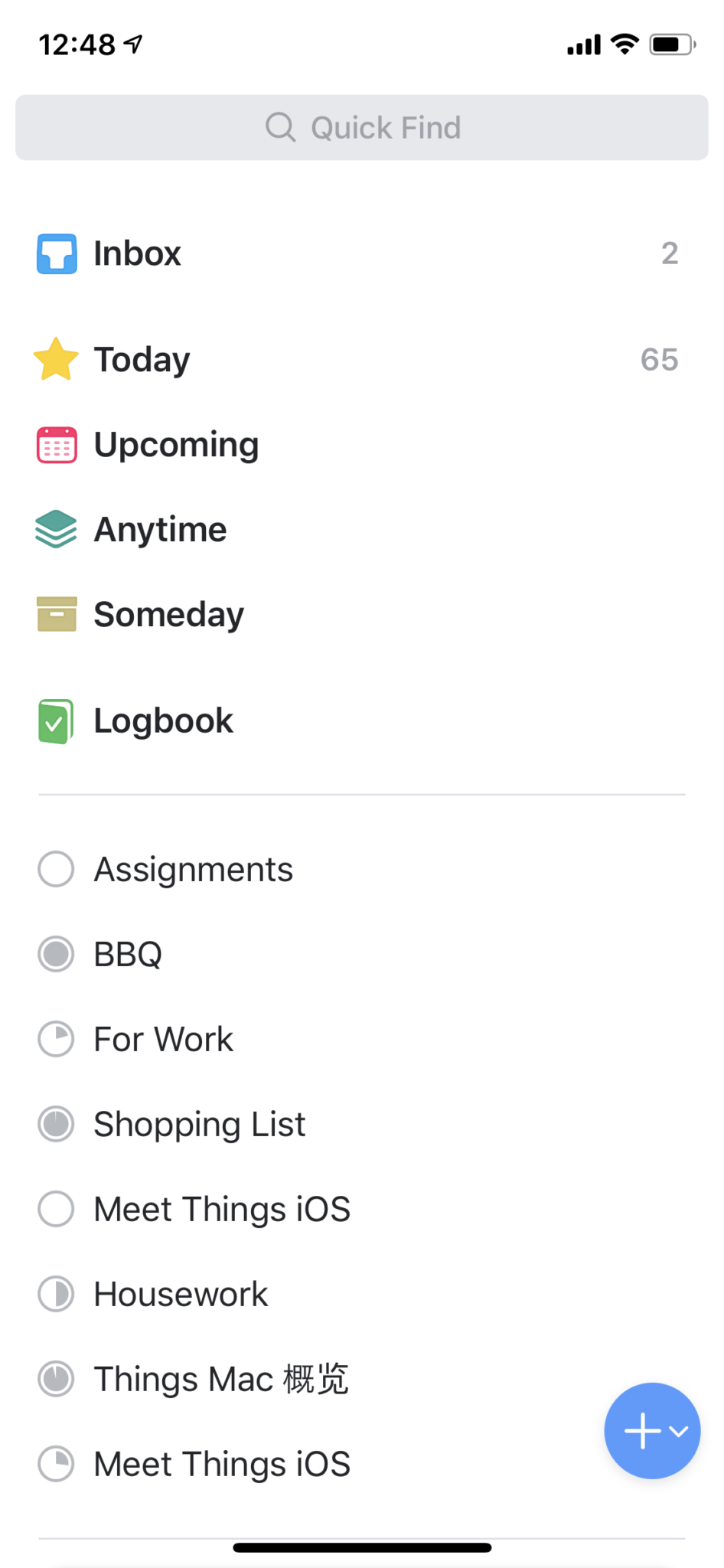Design Critique: Things 3 (iOS App) – IXD@Pratt