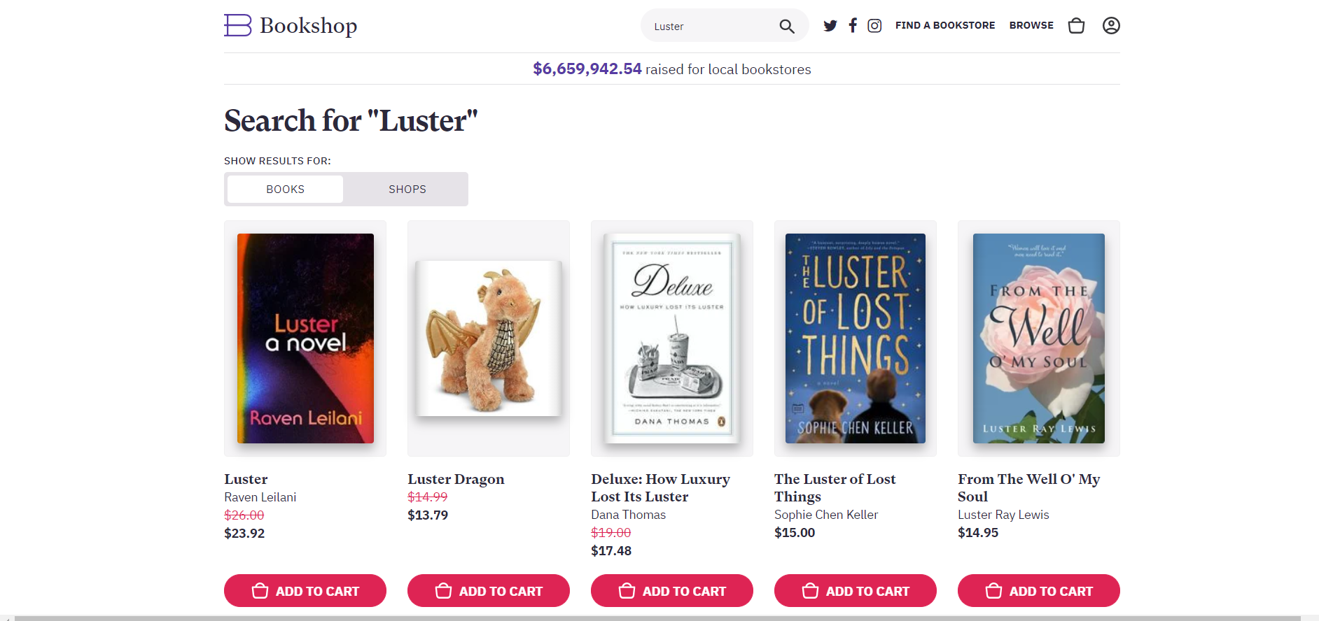 Design Critique: Bookshop (website) – IXD@Pratt