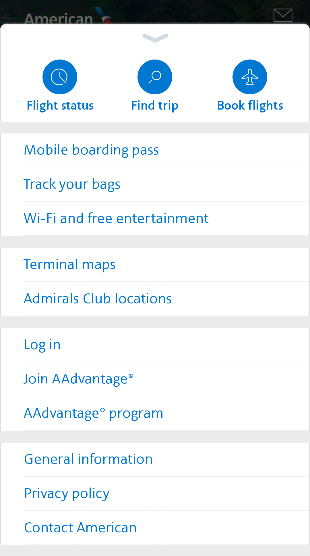 Design Critique: American Airlines (Mobile App) – IXD@Pratt