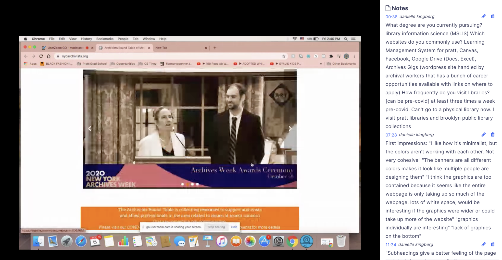 Remote Moderated Usability Evaluation Study with UserZoom – IXD@Pratt