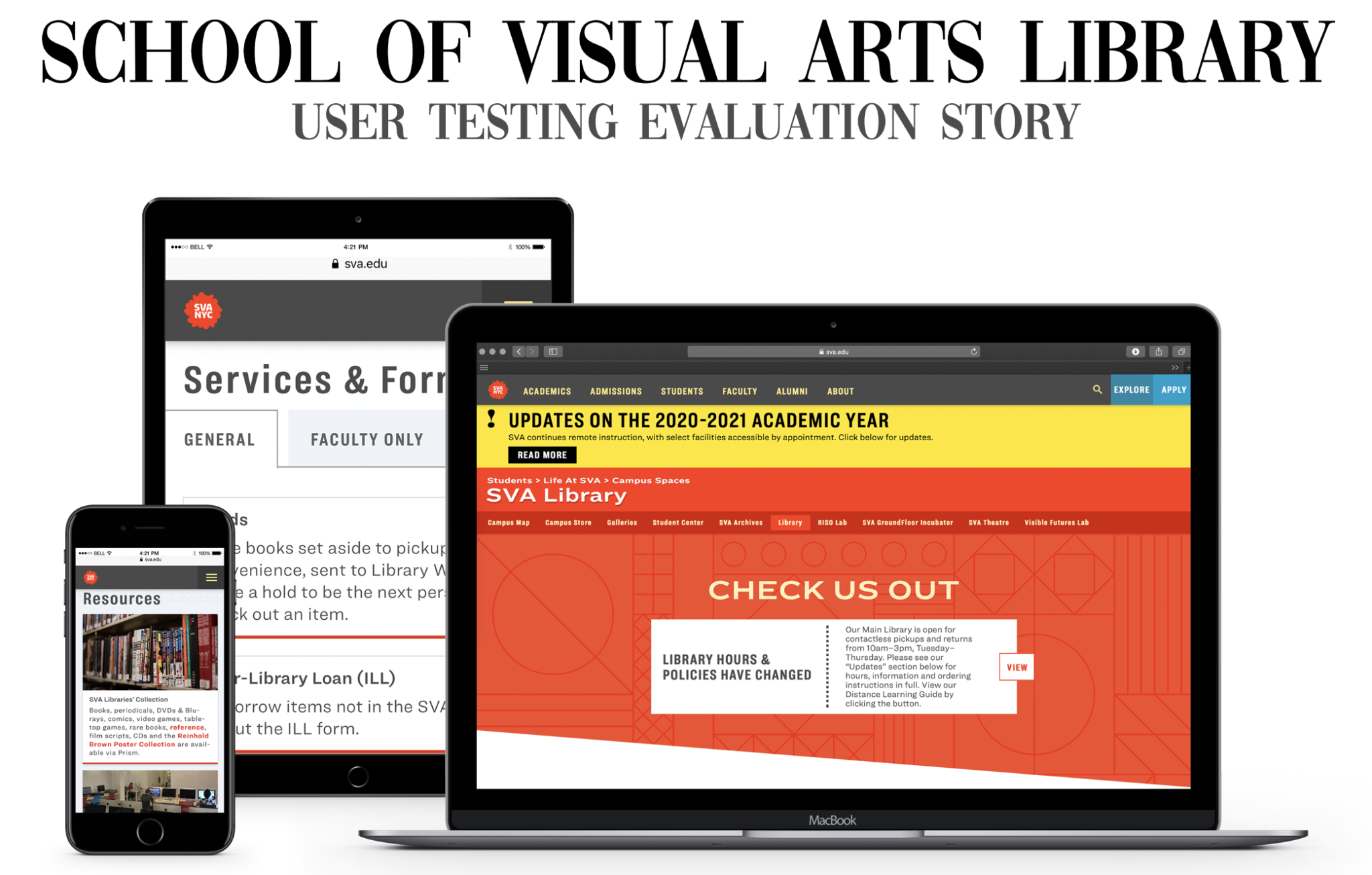 Evaluation Story: School of Visual Arts Library – IXD@Pratt