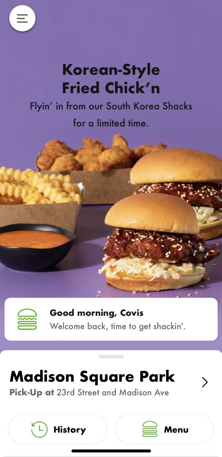 Design Critique: Shake Shack Mobile App – IXD@Pratt