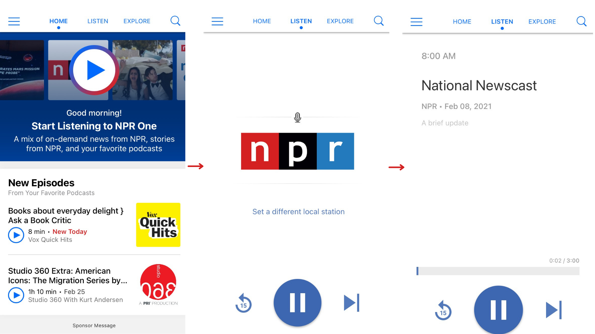 Design Critique: NPR One (iPhone app) – IXD@Pratt