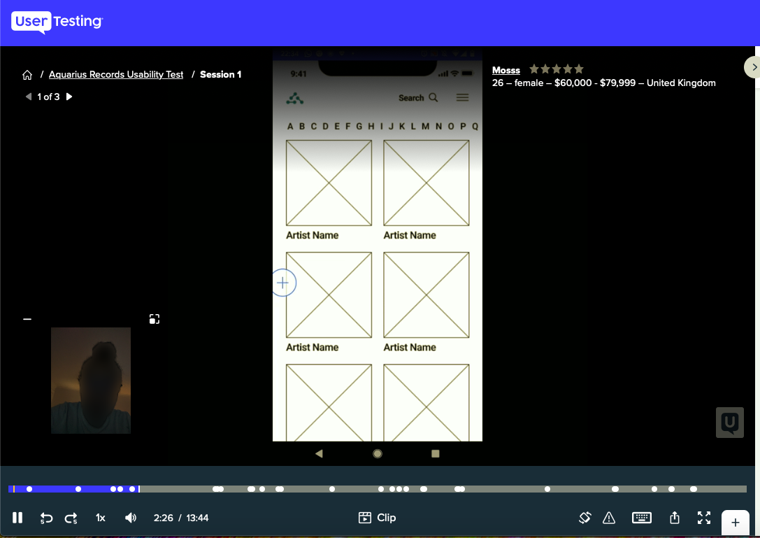 Design Story: Aquarius Records Website – IXD@Pratt