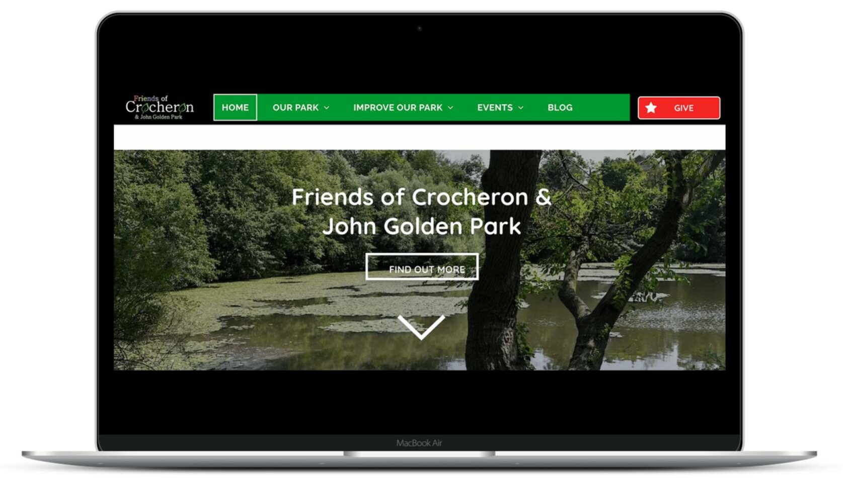 Enhancing the Friends of Crocheron and John Golden Park Website ...