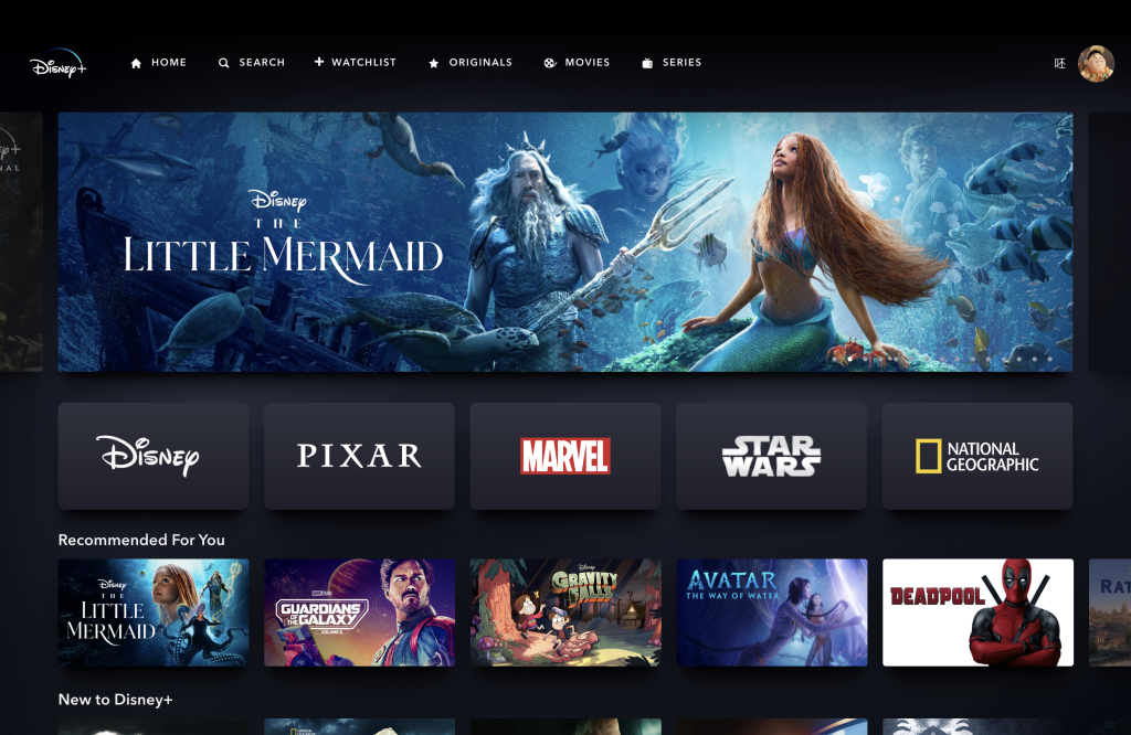 Design Critique: Disney+ (Website) – IXD@Pratt