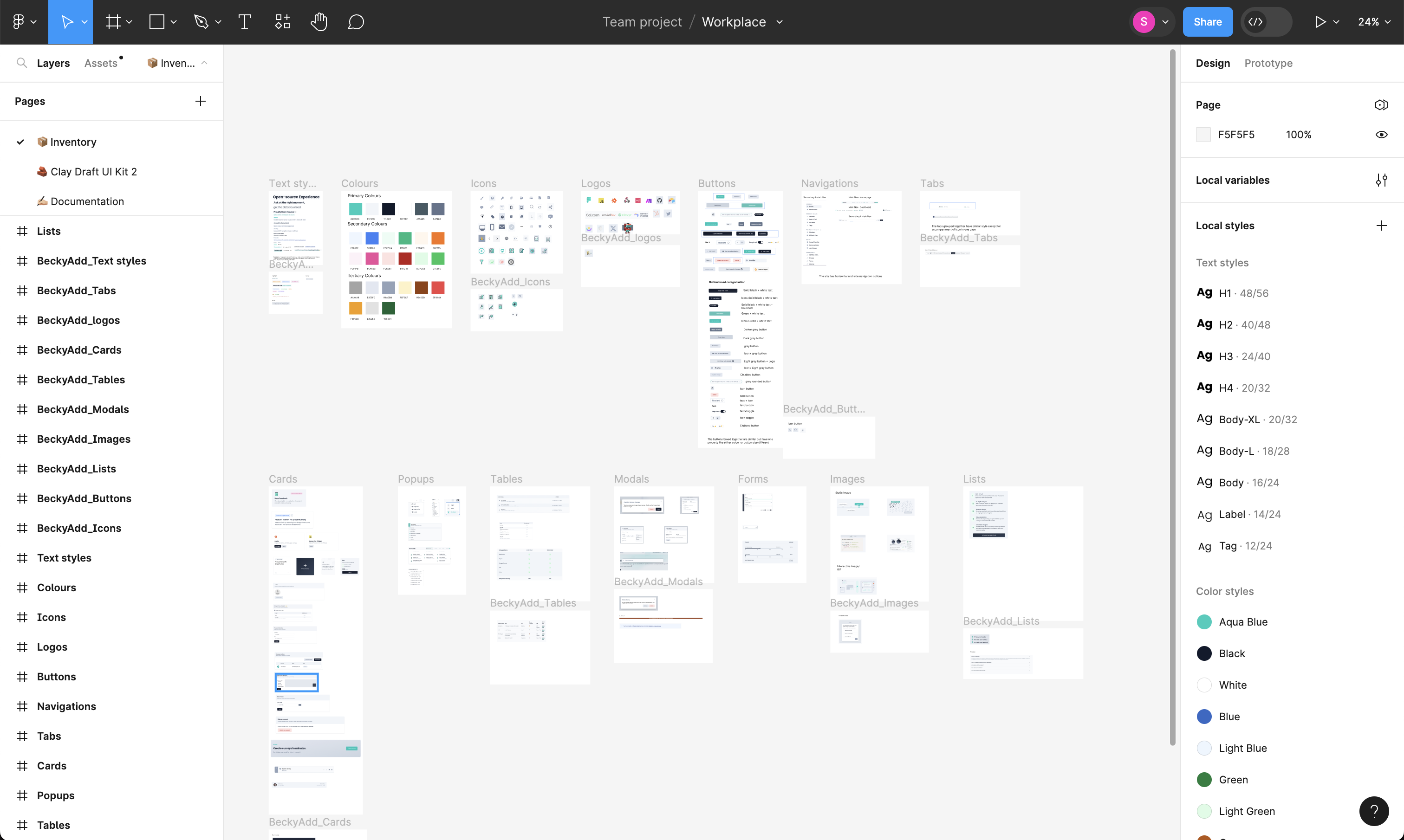 Clay Design System – IXD@Pratt