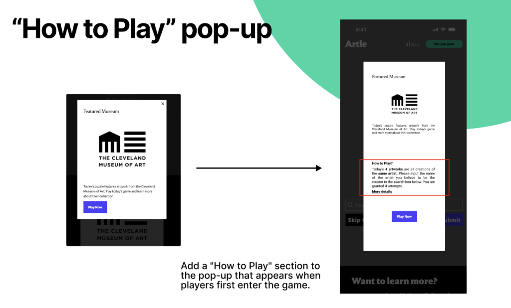 Elevating Artle through Enhanced Digital Interactions – IXD@Pratt