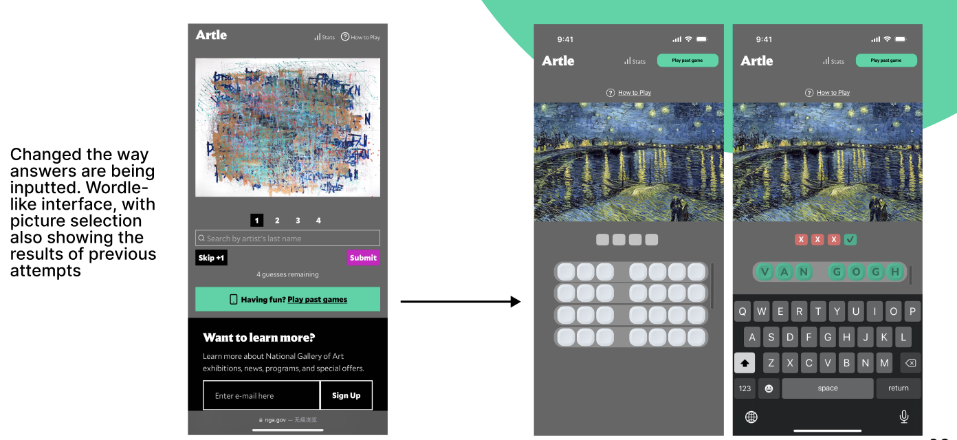 Elevating Artle through Enhanced Digital Interactions – IXD@Pratt
