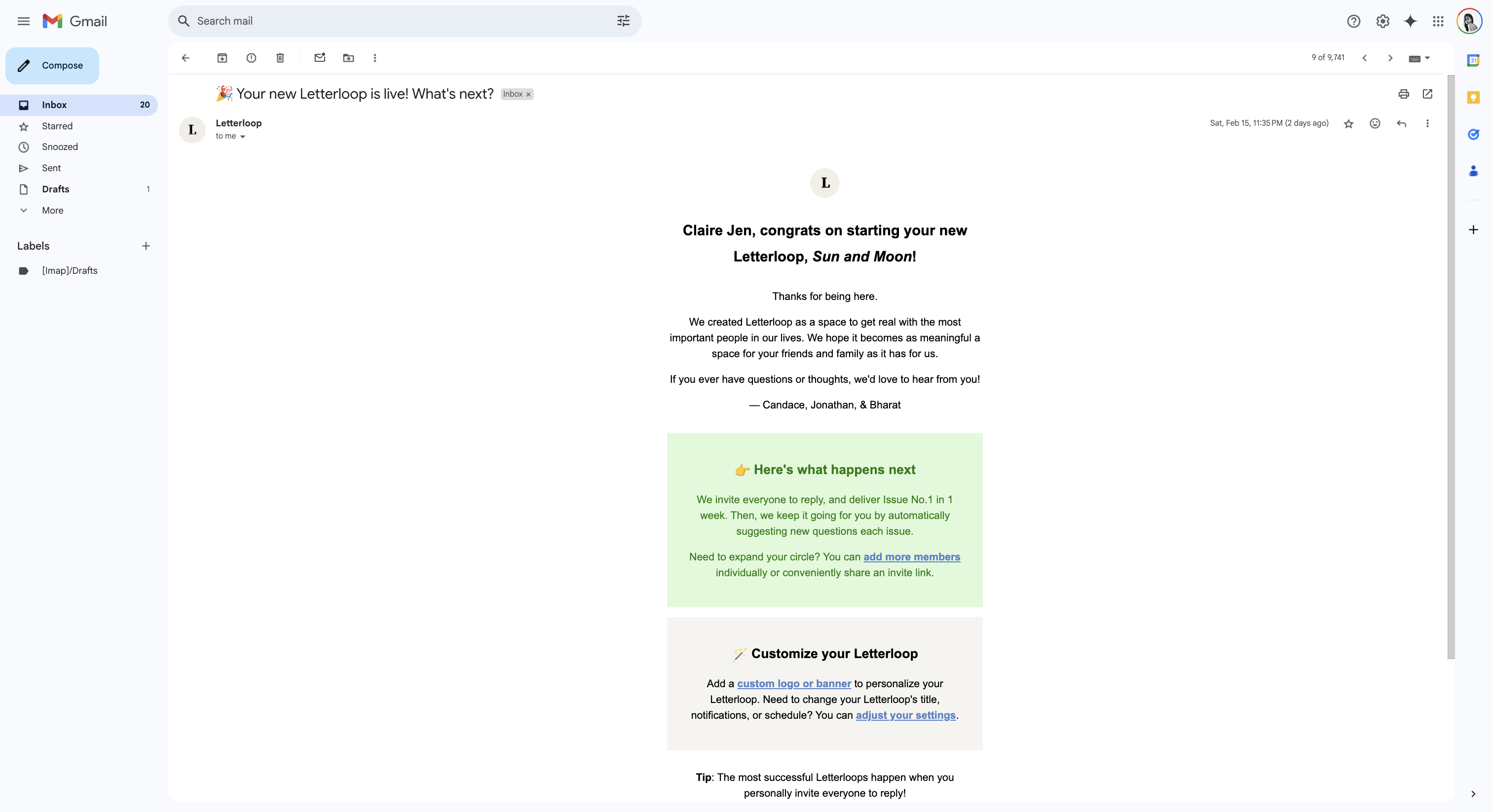 Design Critique: Letterloop – IXD@Pratt