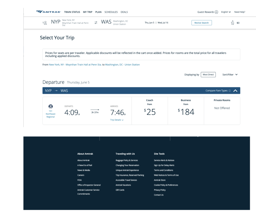 Making Amtrak’s Website More Accessible: Key Issues and Simple Fixes ...